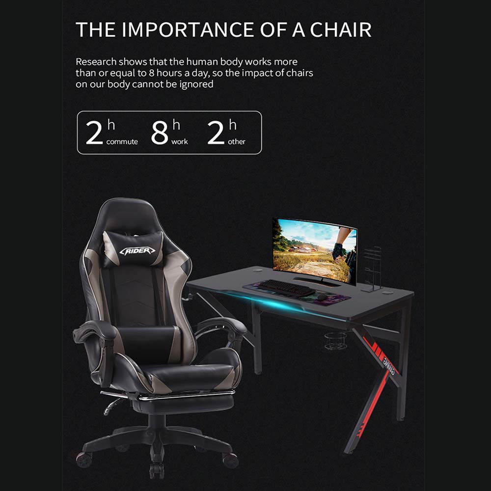 Gejming Stolice Rider 4700 Grey